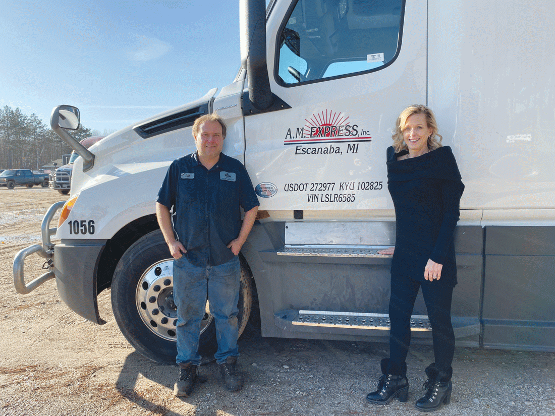 A.M. Express, Inc. still calls Escanaba home | News, Sports, Jobs ...